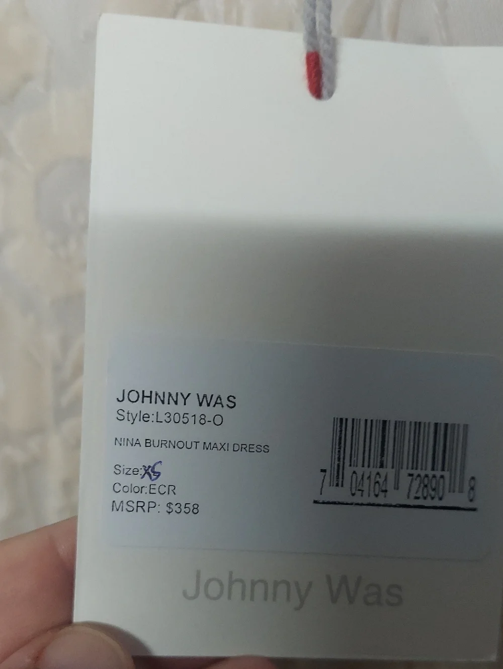 Johnny Was | Dresses | Johnny Was Cream Lace Slip Dress With Spaghetti ...